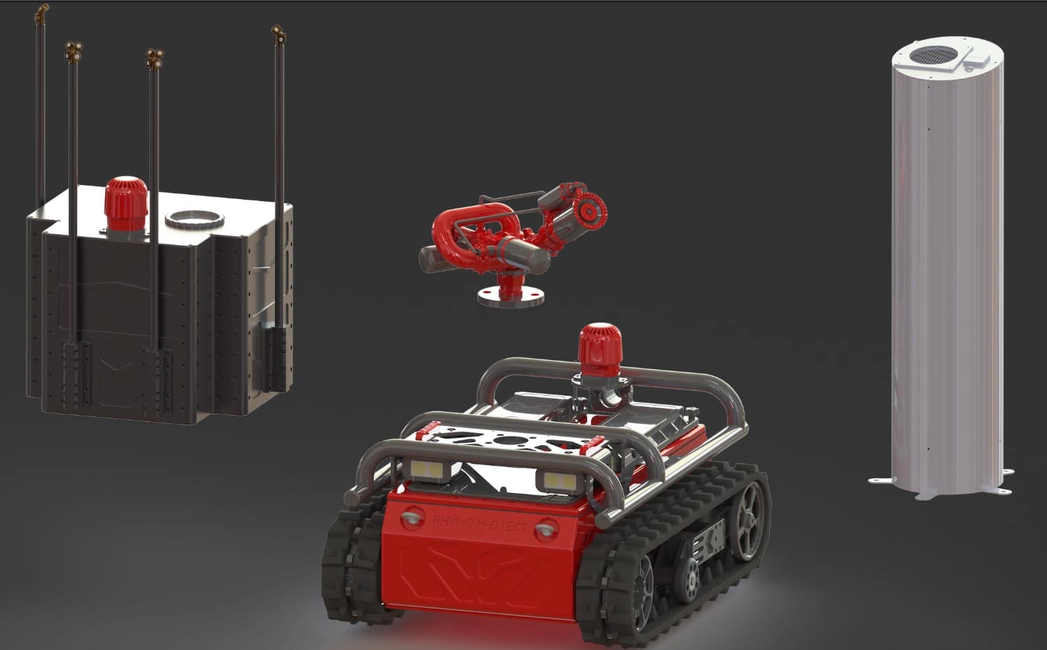 Rhyno Protect, un robot made in France pour décontaminer les zones ...