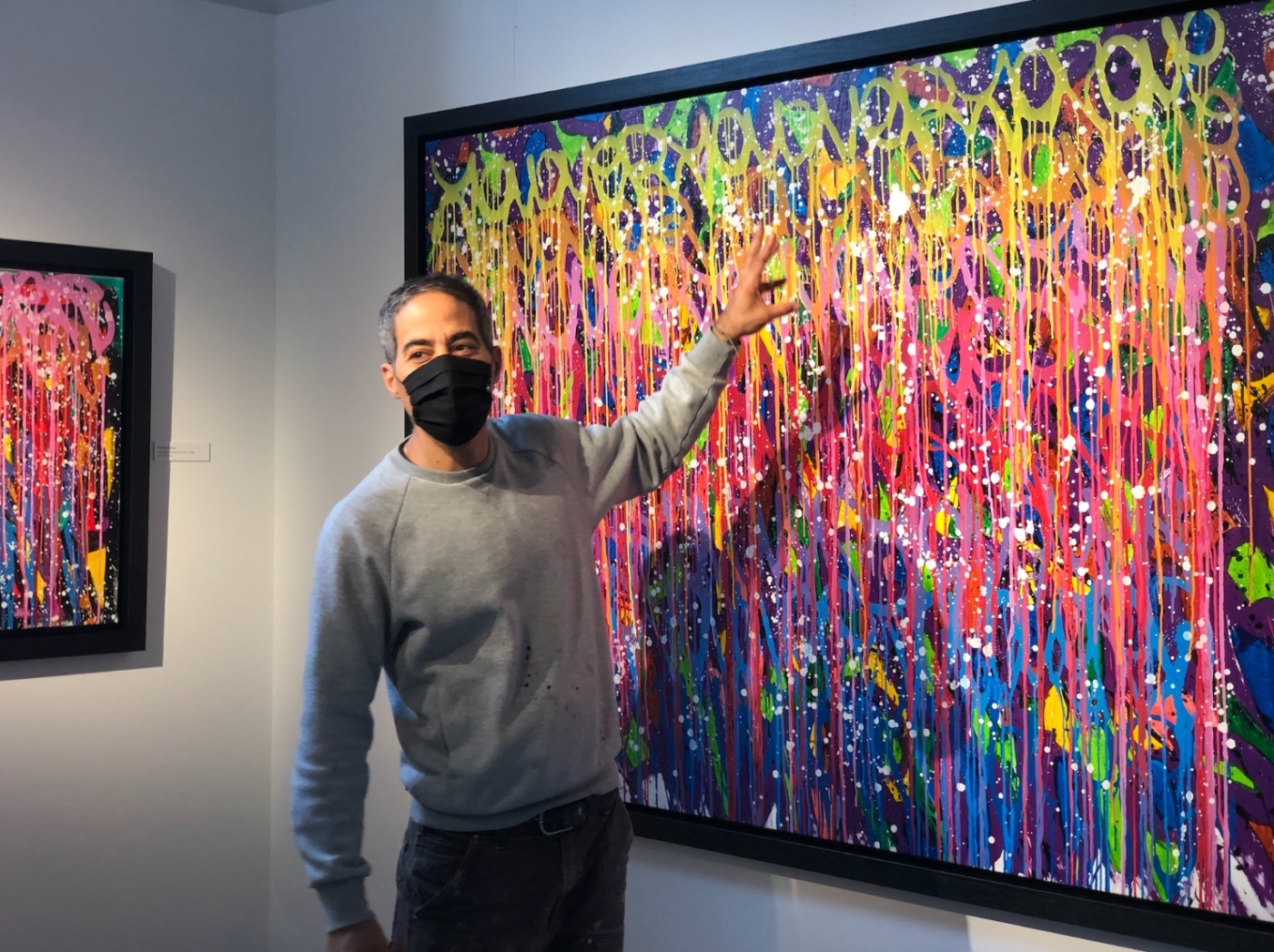 Unlimited : Le street-artist new-yorkais JonOne s'expose aux Docks Village