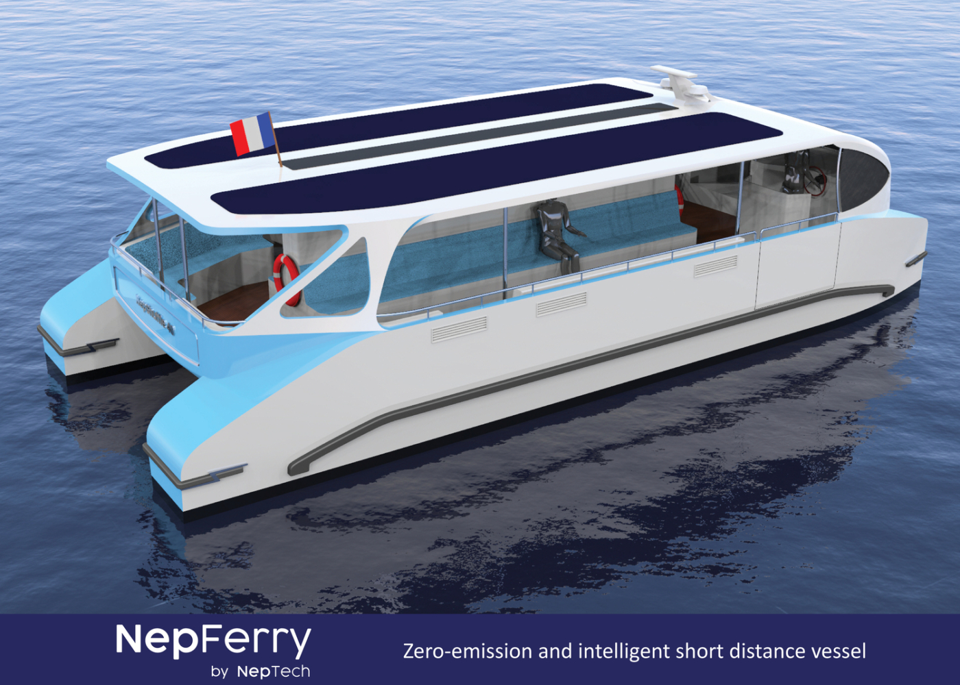 NepTech met le cap sur les JO 2024 avec ses navires à propulsion zéro ...