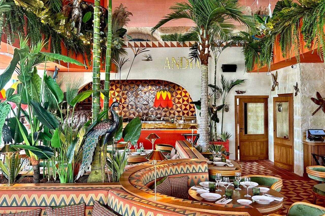 Andia, un nouveau restaurant aux allures de jungle tropicale sous la Major
