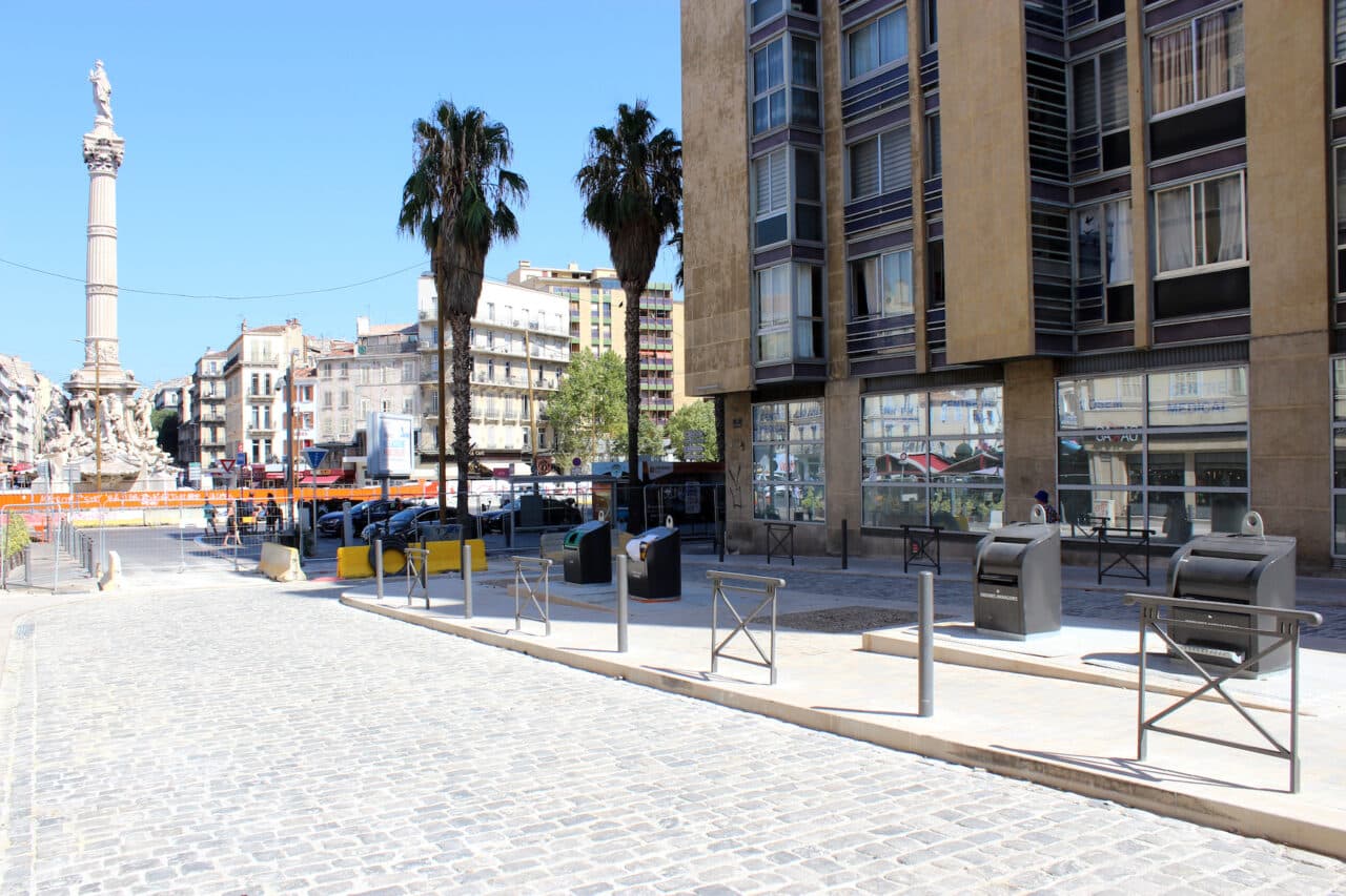 En images | L'aménagement de la nouvelle place Castellane a débuté