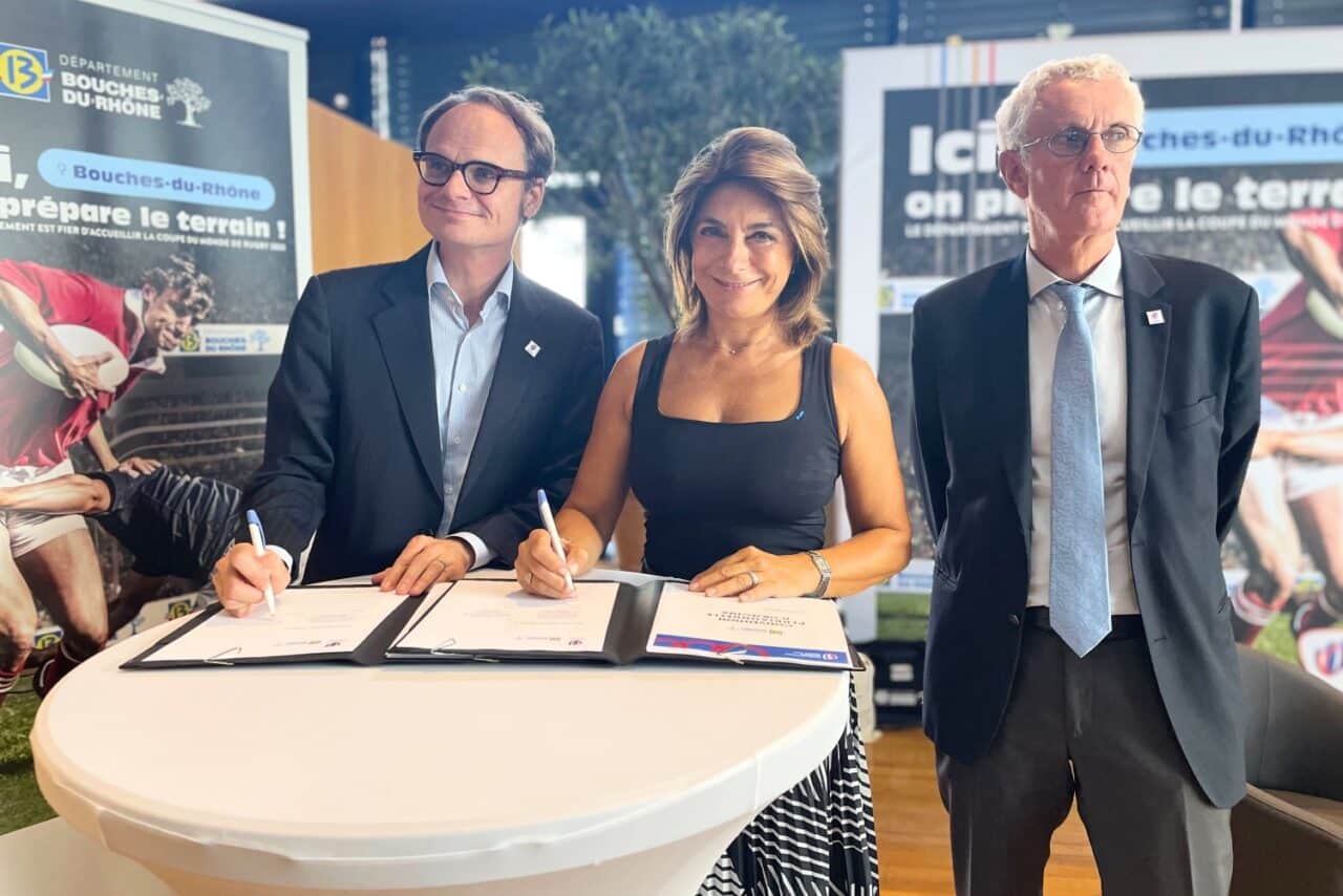 À un an de la Coupe du monde de rugby, le Département construit son ...