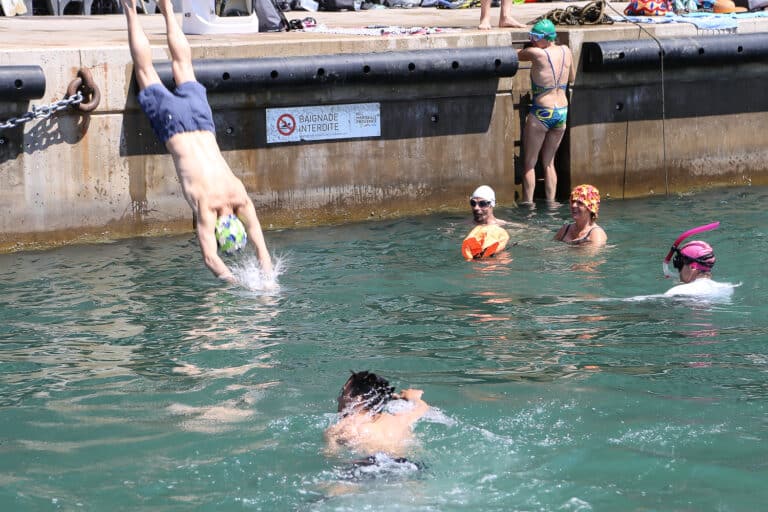 Le nouveau spot de baignade du J4 doit ouvrir début juillet