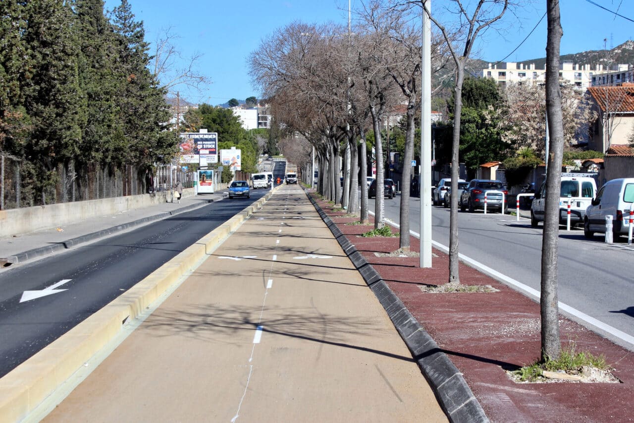 En images | Deux nouvelles pistes cyclables dans le sud de Marseille